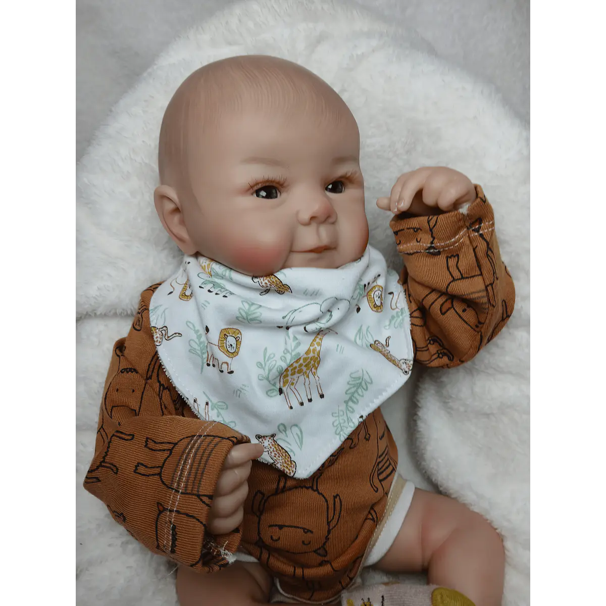 Bebé Reborn Juliette Niño Cuerpo de Tela
