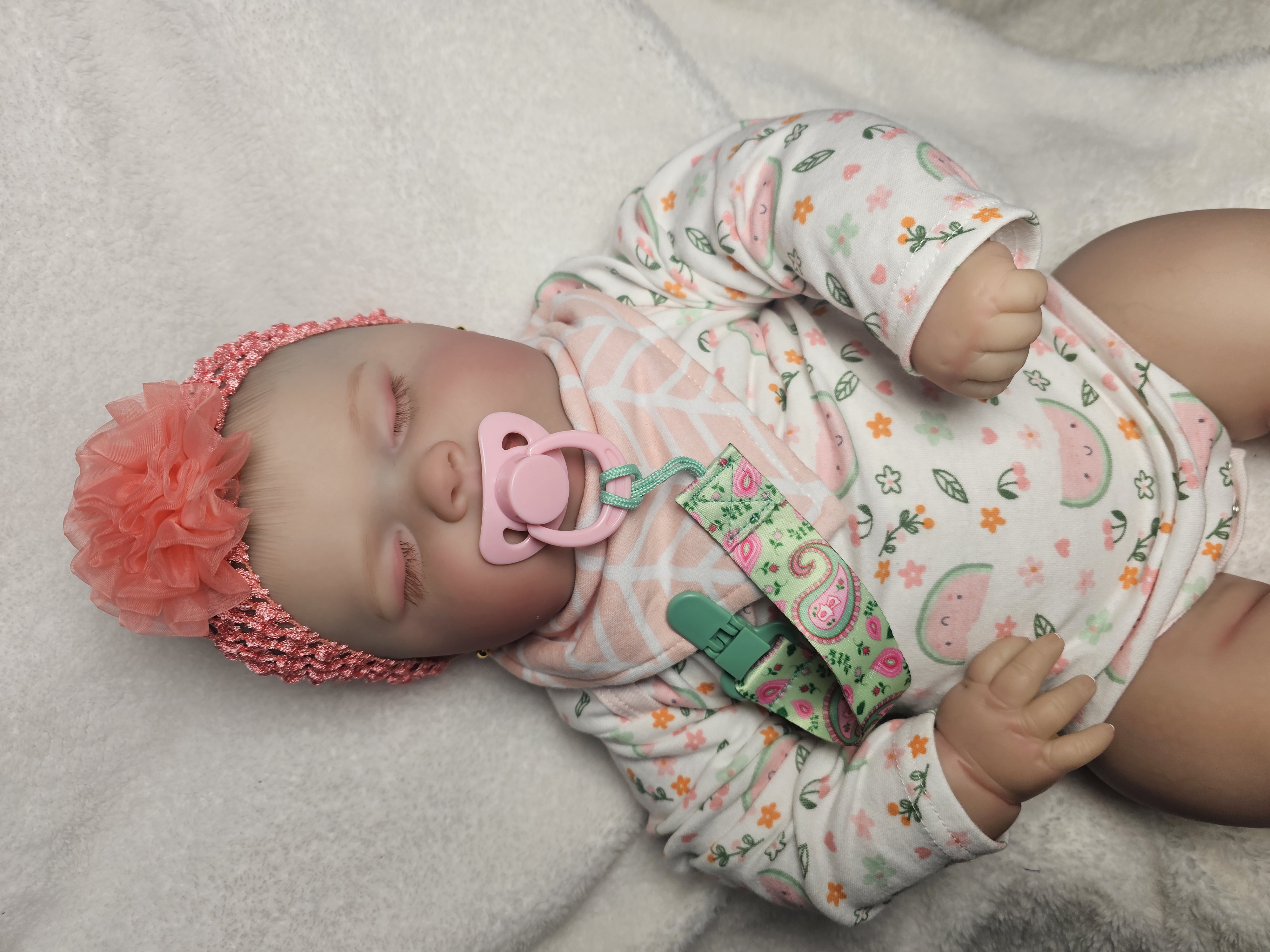 Bebé Reborn Joseph Grande Niña Cuerpo de Tela