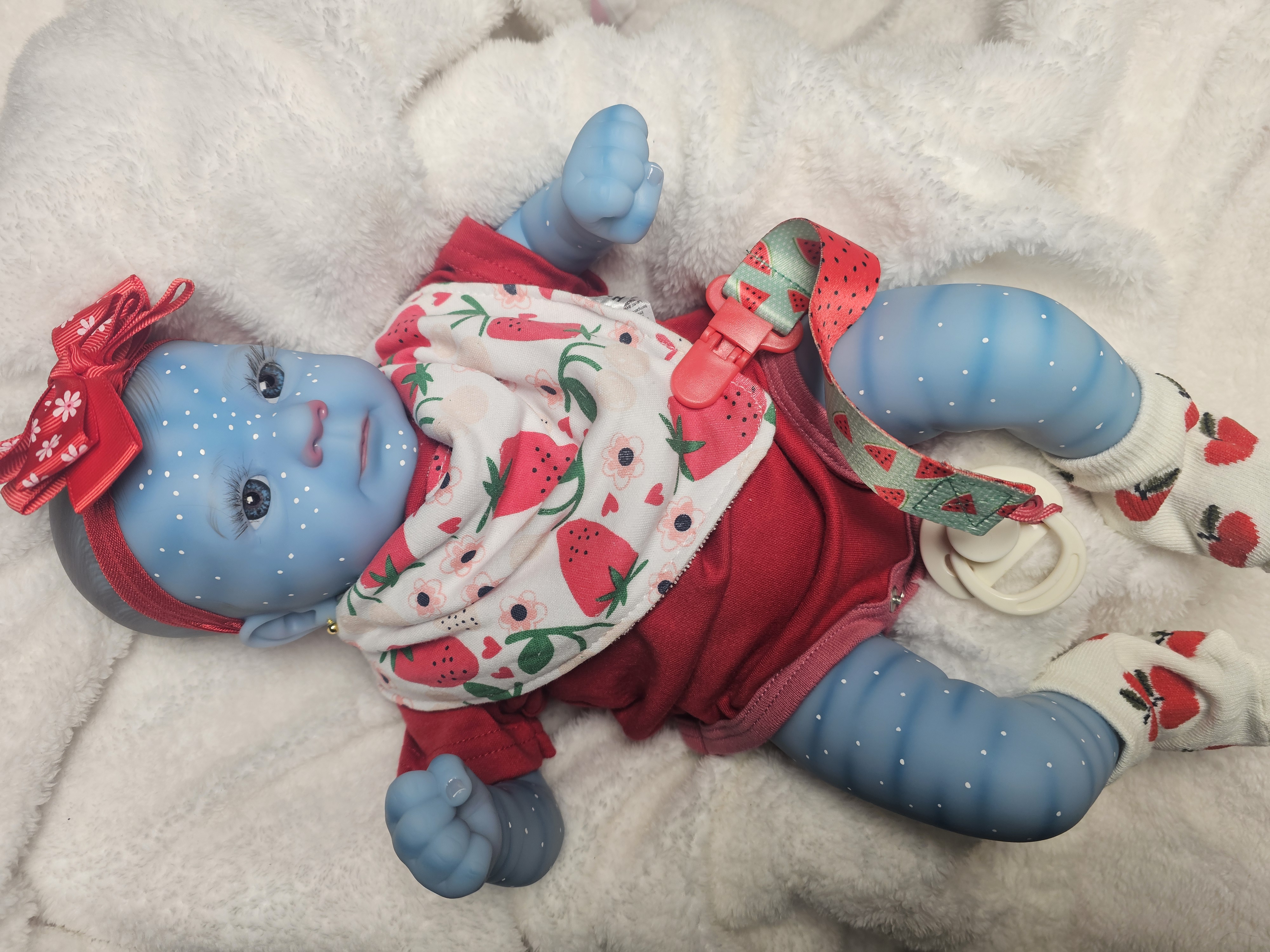 Bebé Reborn Avatar Felicia Niña Cuerpo de Tela
