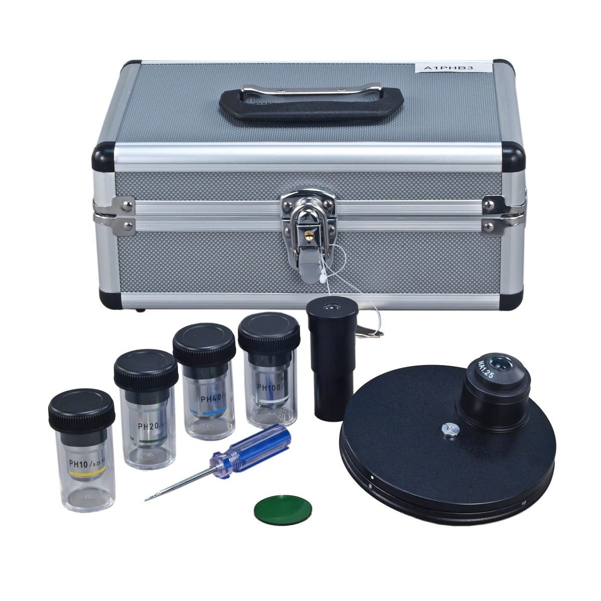 Kit de Contraste de Fase para Microscopios Compuestos, 4 ...