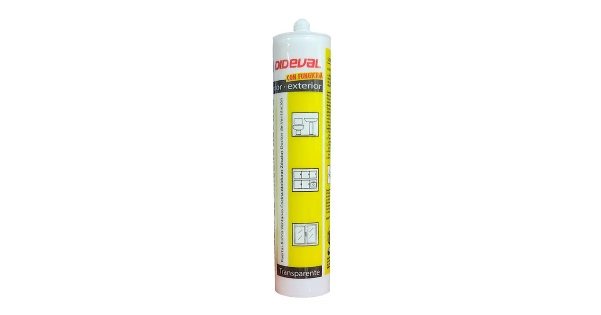 Silicona Acética Transparente 280ml