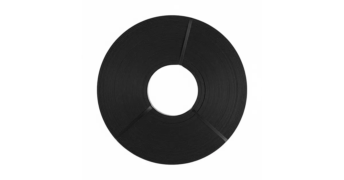 Tapacanto Negro 22 mm x 1,2 mm - Rollo 100 m