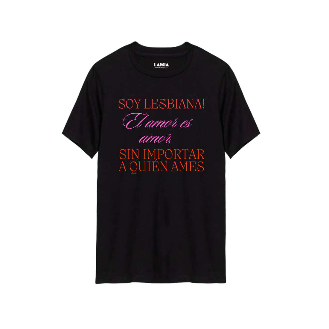 Polera Soy Lesbiana Visbilidad Lesbica