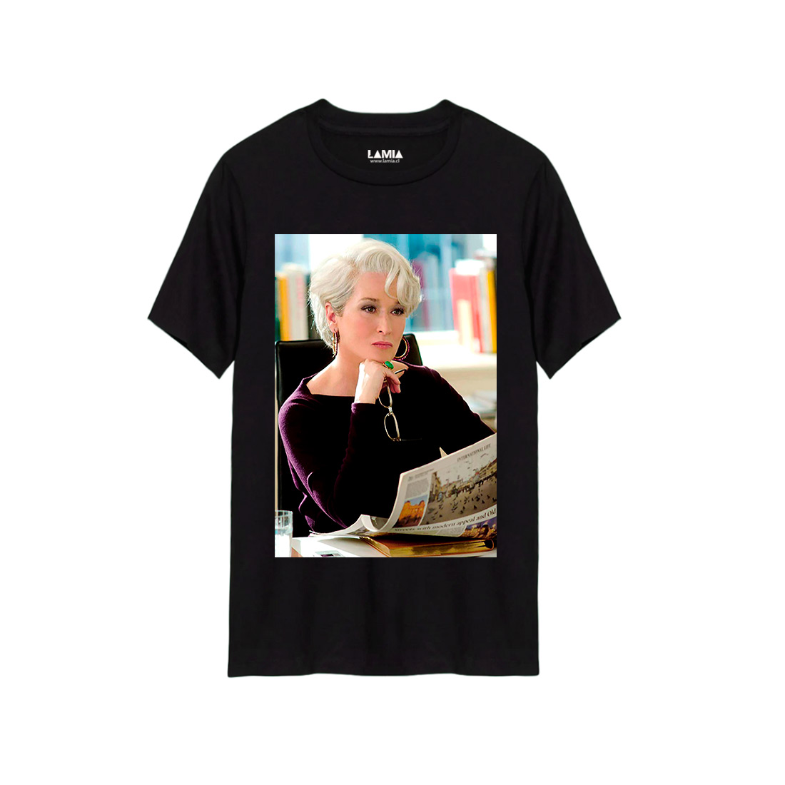 Polera Miranda Presley El diablo se viste a la moda