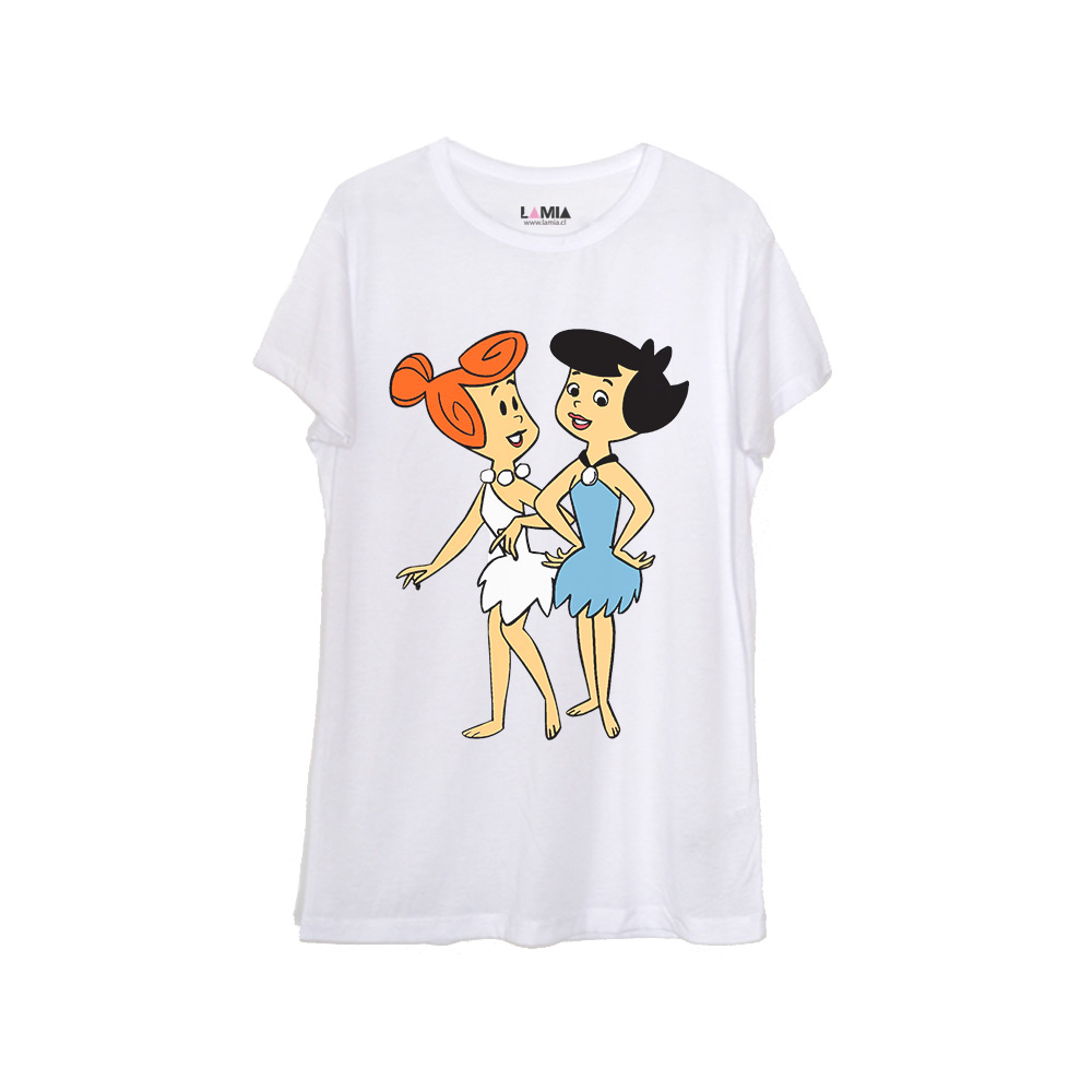 Polera Vilma y Betty Los Picapiedras