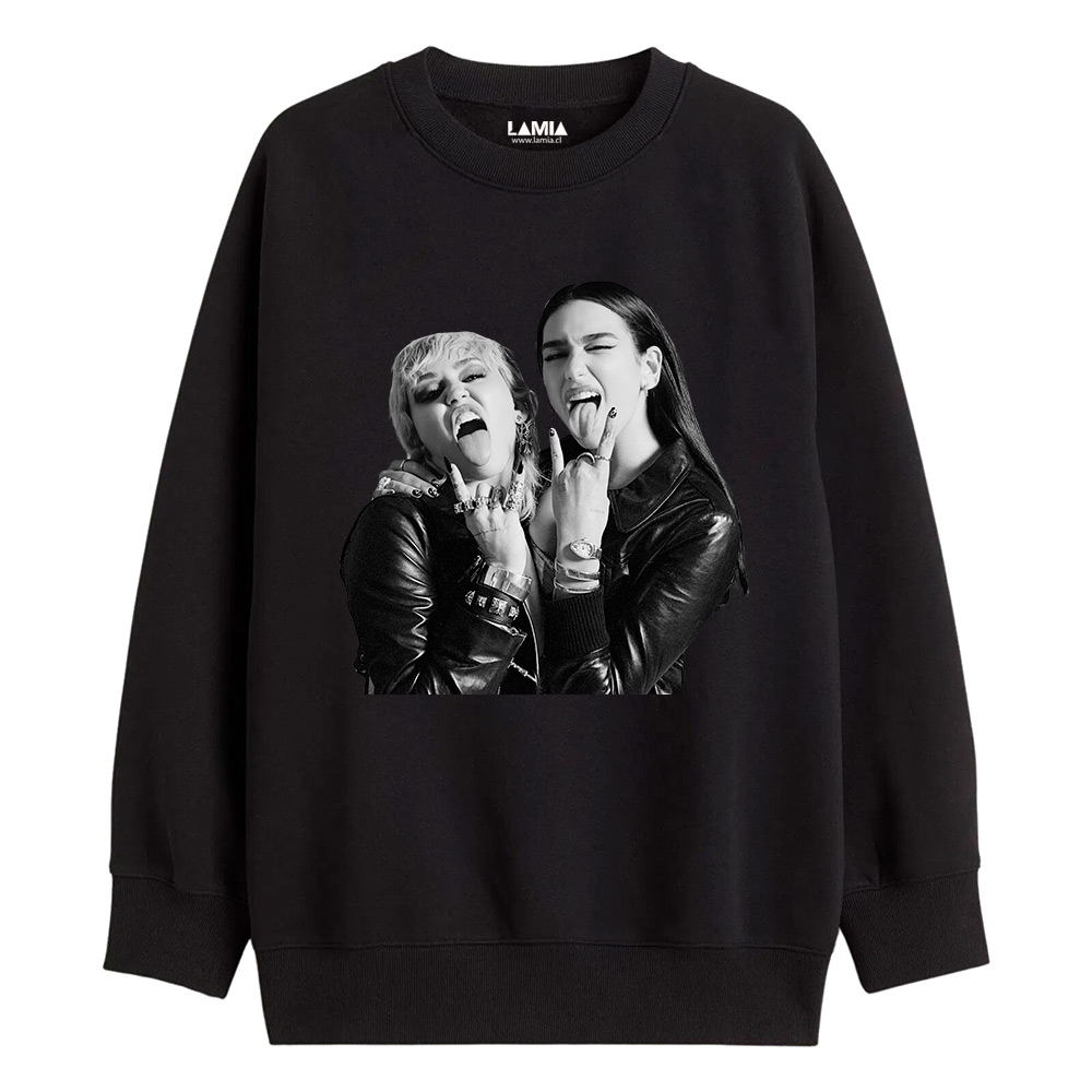 Polerón Miley Cyrus y Dua Lipa