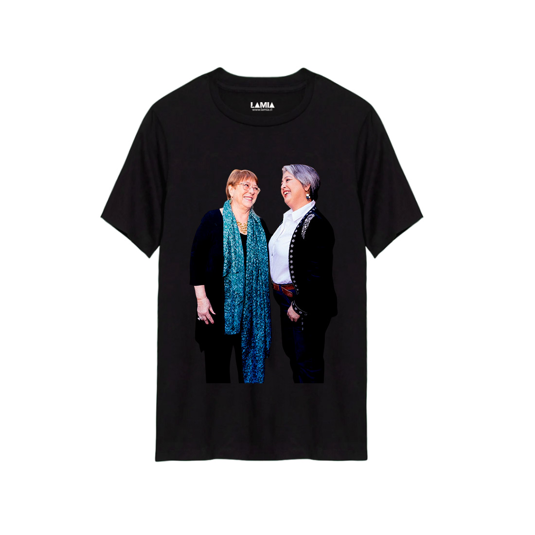 Polera Michelle Bachelet y Jeannette Jara