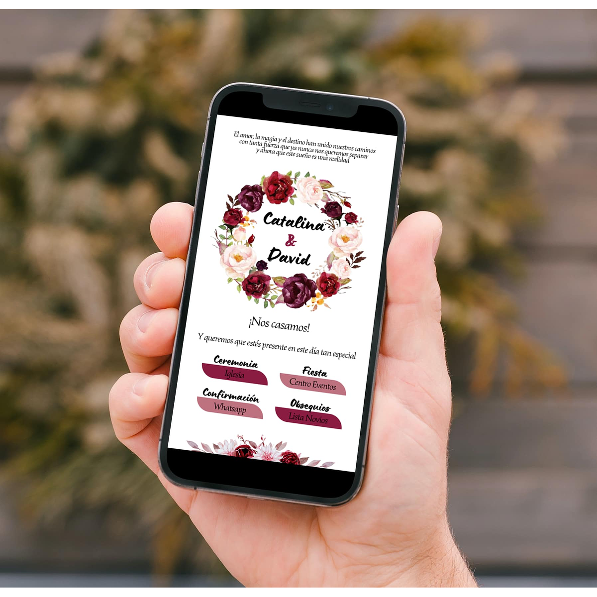 INVITACIÓN DIGITAL INTERACTIVA ELSA