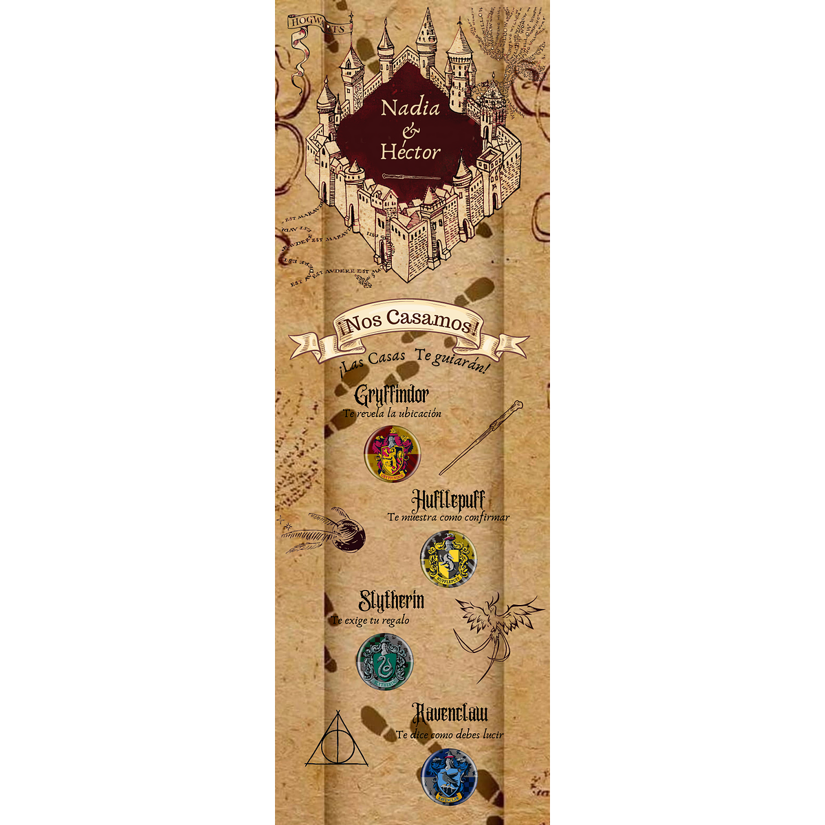 INVITACIÓN DIGITAL INTERACTIVA HARRY POTTER