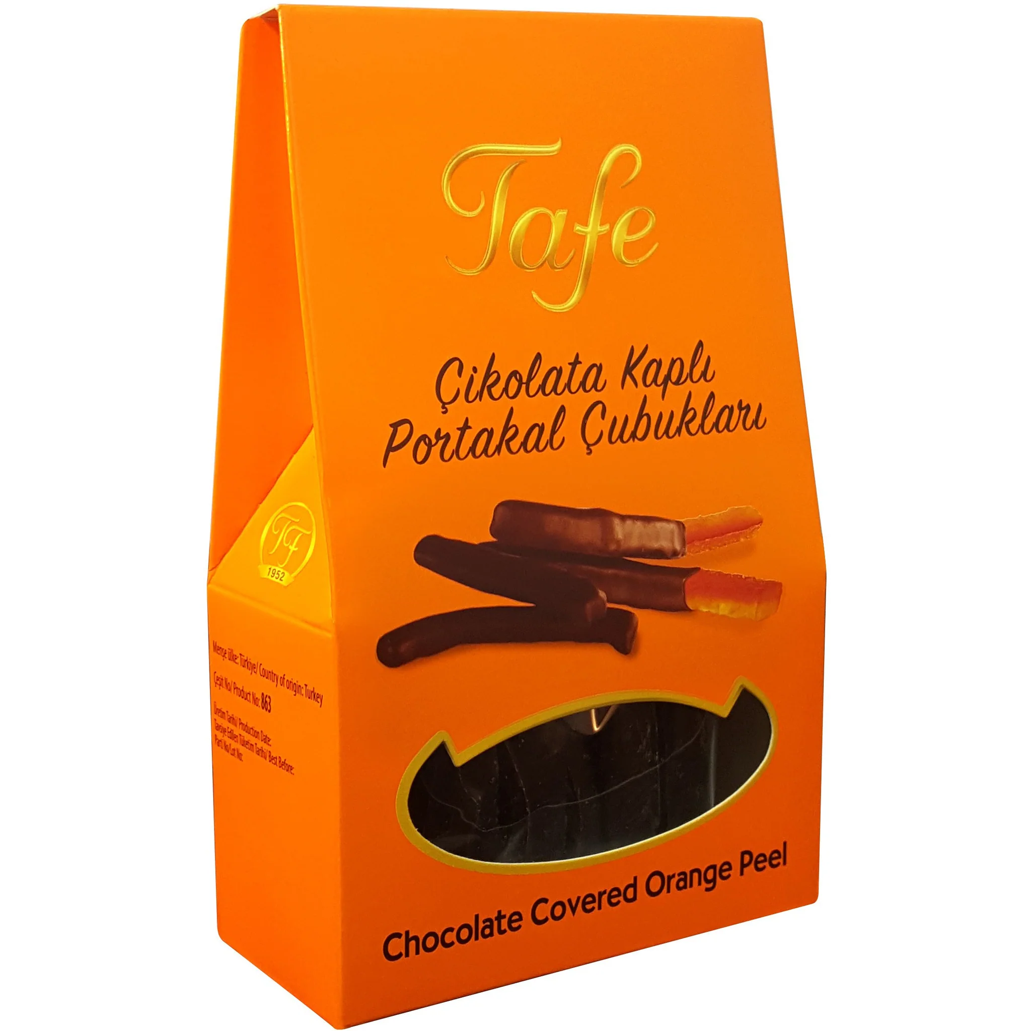 TAFE PALITOS CHOC NARANJA 65GR