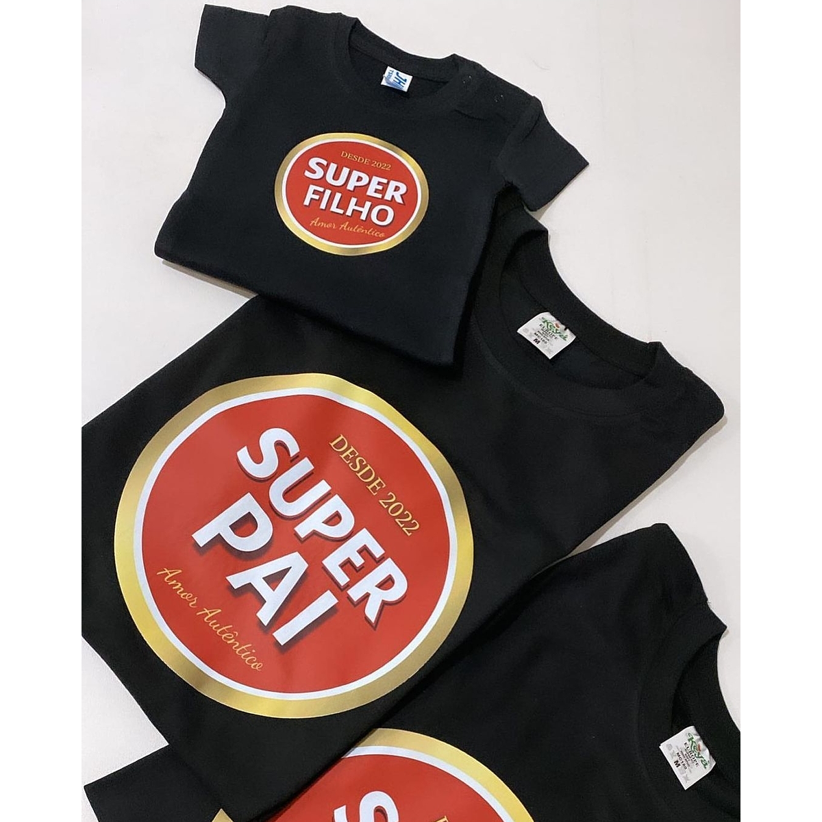 T-SHIRT Superbook para pai e filhos