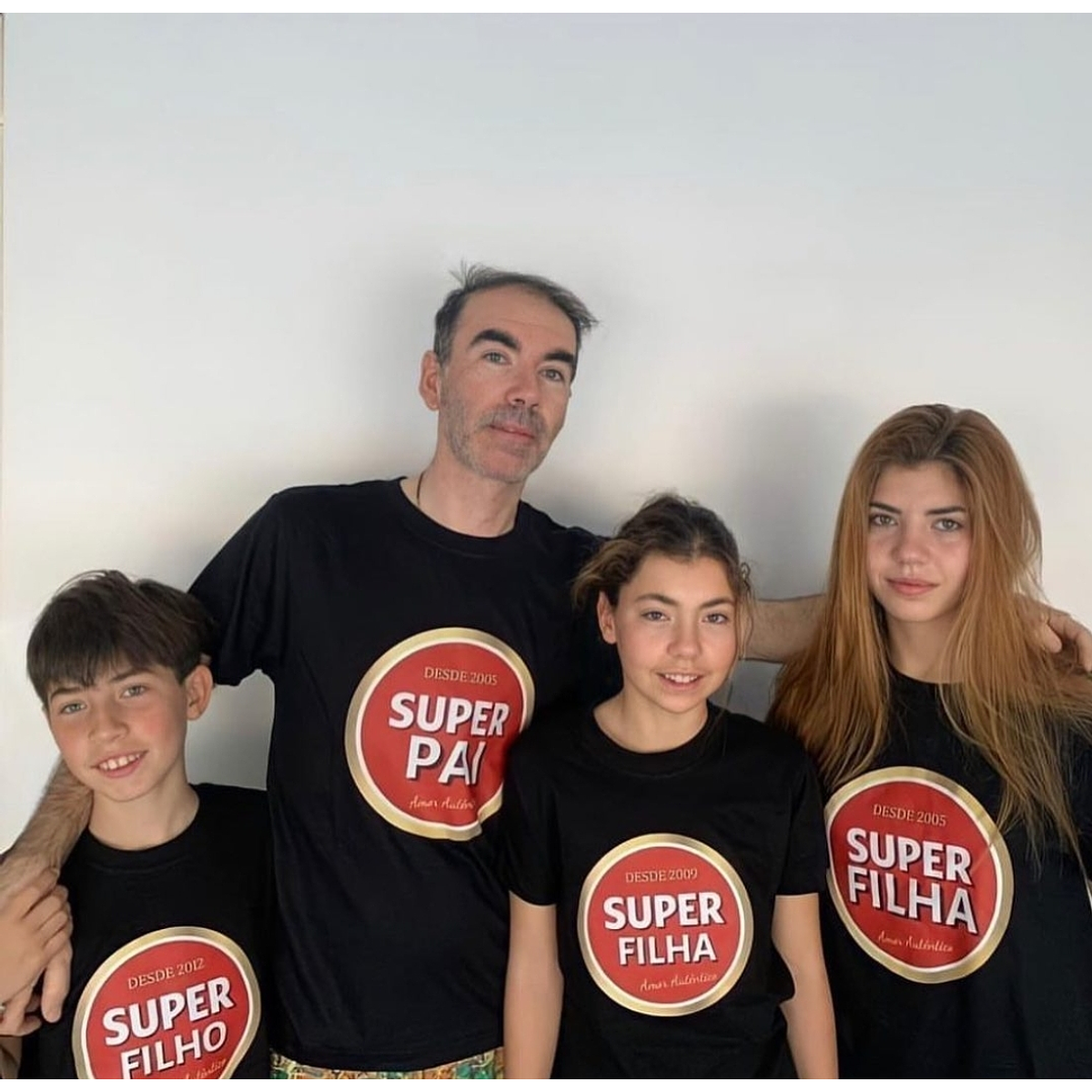 T-SHIRT Superbook para pai e filhos