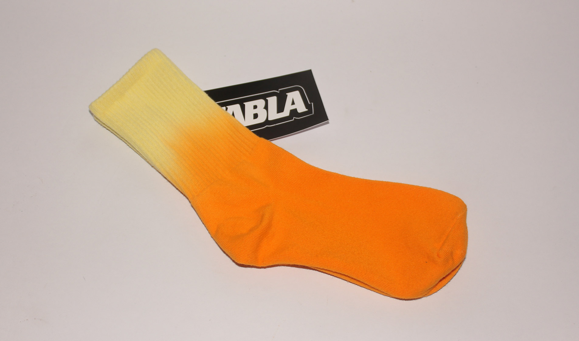 Calcetín Naranjo Mujer