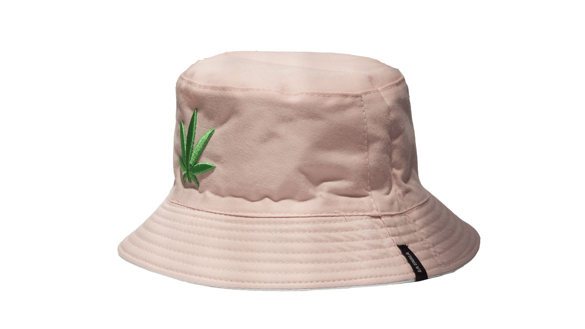 Bucket Reversible Blanco - Palo Rosa Weed