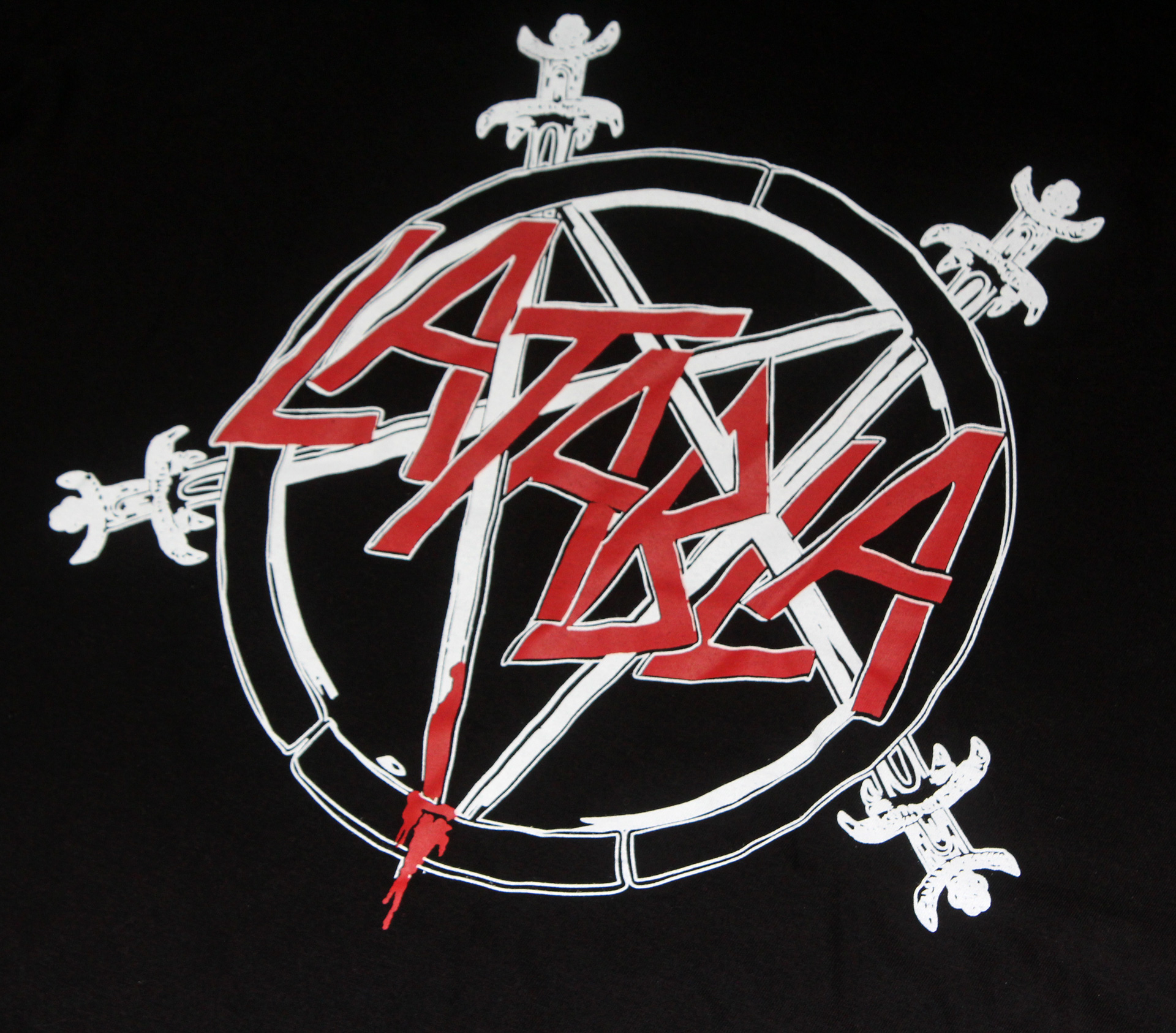 Polera La Tabla SLAYER Negra CYBER DESC