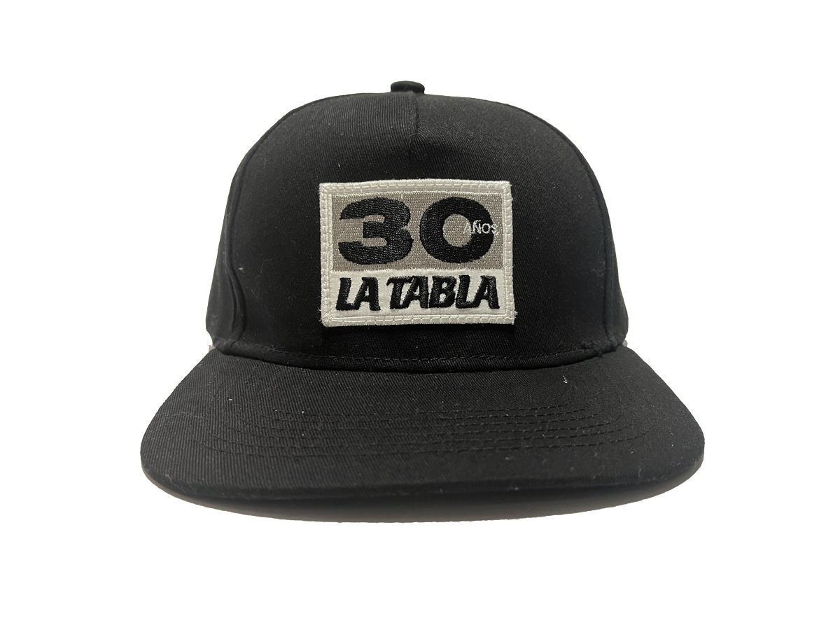 Gorro Snapback Negro- 30 años