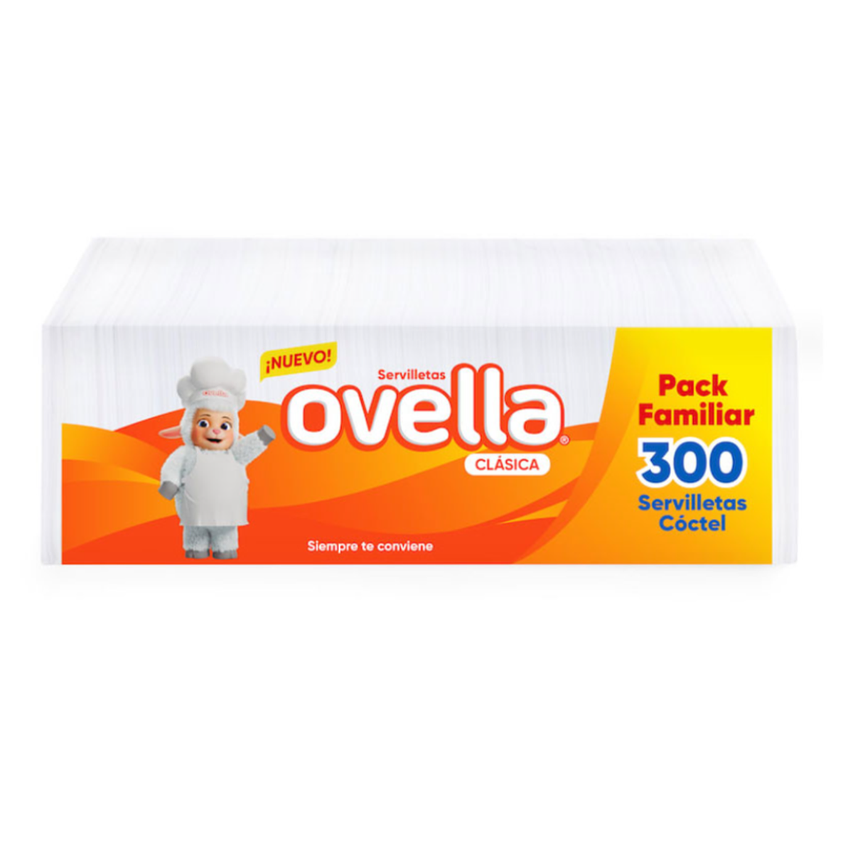 Servilleta Ovella clasica 300 unidades | Leclean