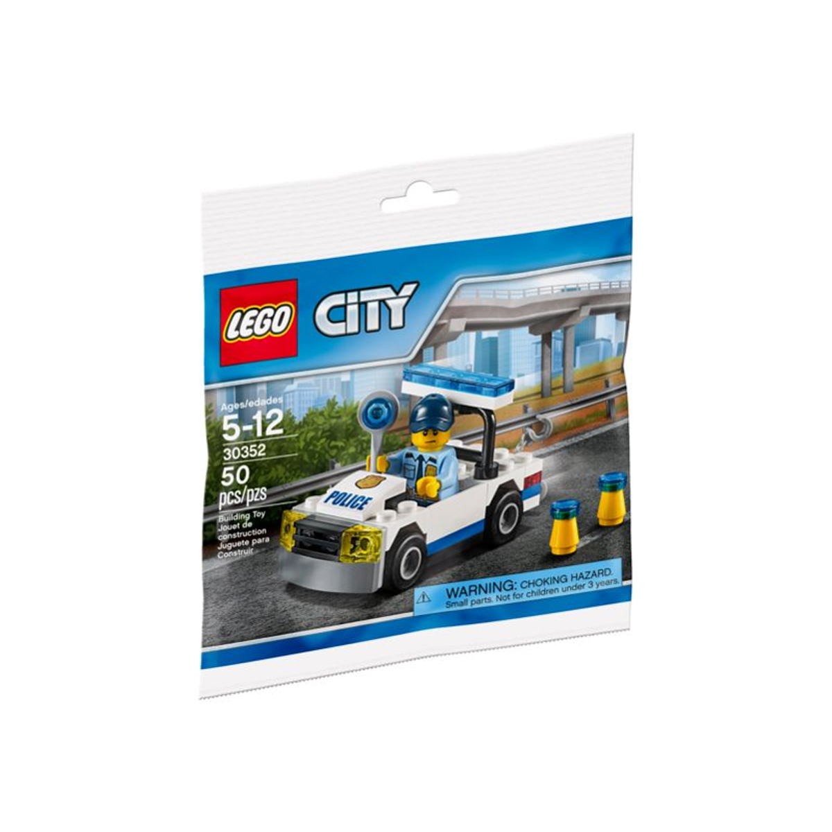 Police Car polybag - Lego Reacondicionado | Brick Shipping Chile®