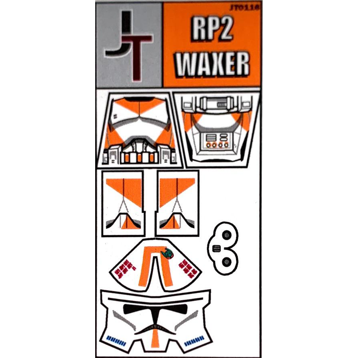 Sticker Customizado Phase 2 - Waxer 212TH | Brick Shipping Chile®