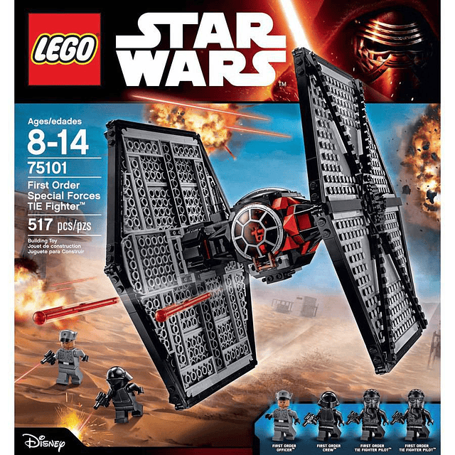 First Order Special Forces TIE Fighter- Lego Reacondicionado