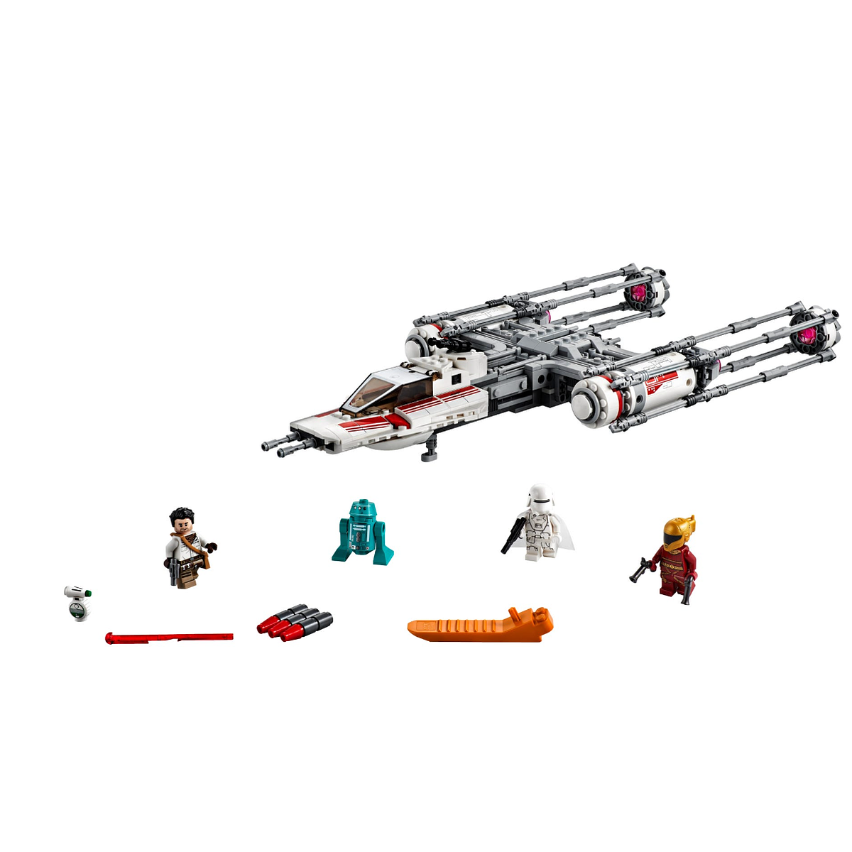 Resistance Y-Wing Starfighter™- Lego Reacondicionado | Brick Shipping ...