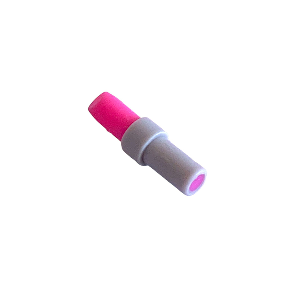 Lipstick with Black Handle Pattern