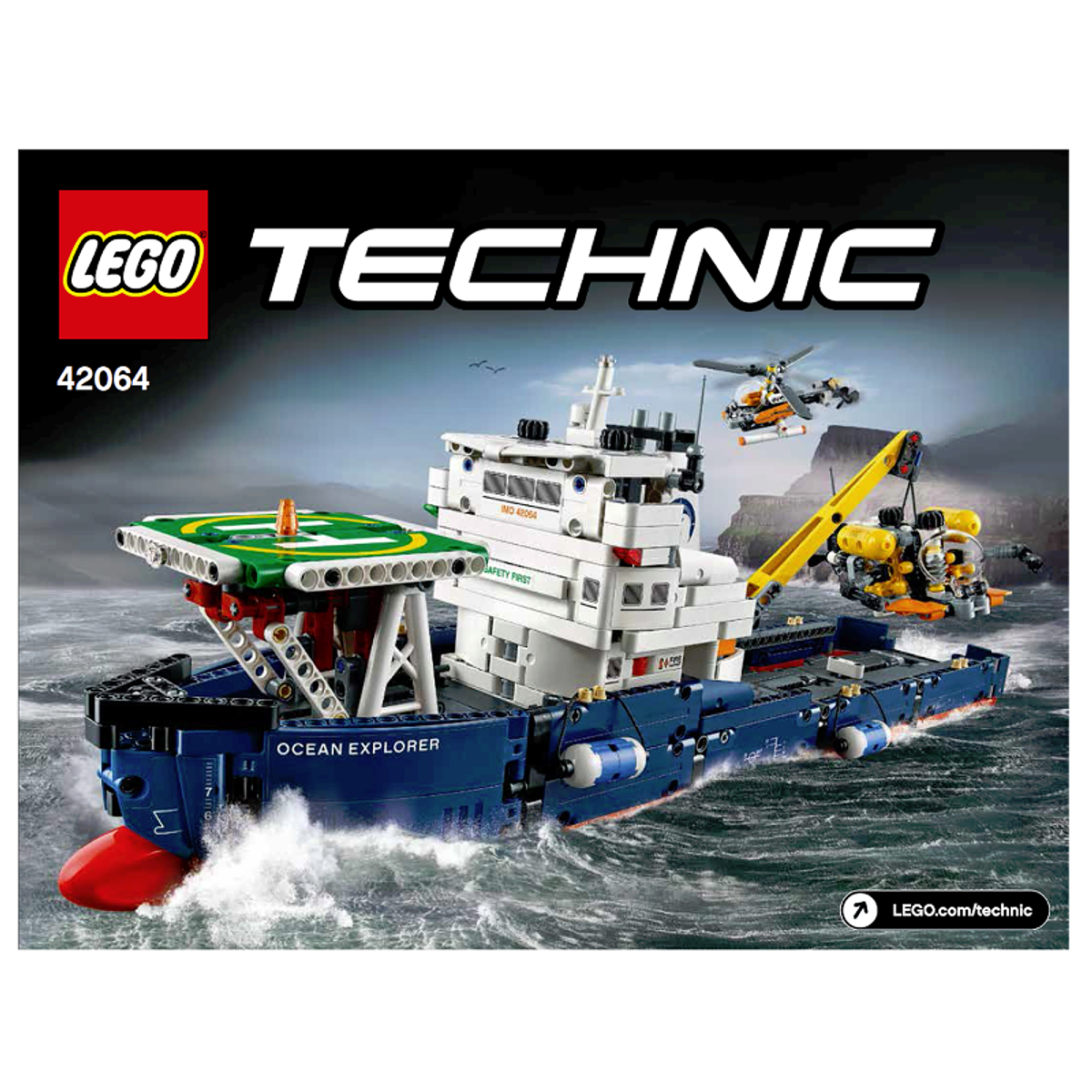 Instrucciones Technic: Explorador Oceánico | Brick Shipping Chile®