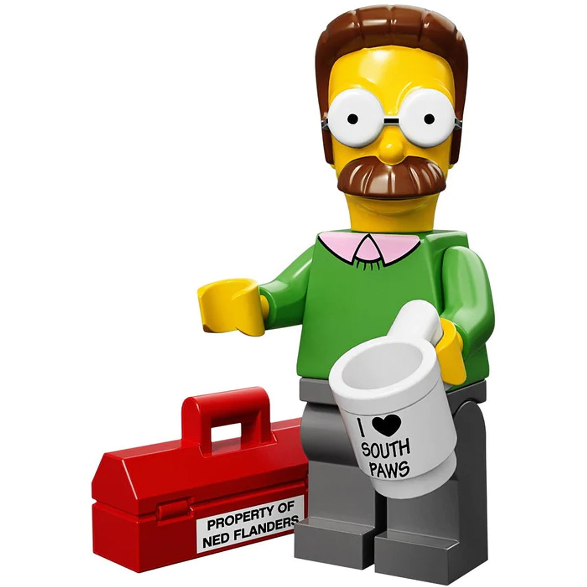 Ned Flanders, Los Simpsons, Series 1 | Brick Shipping Chile®