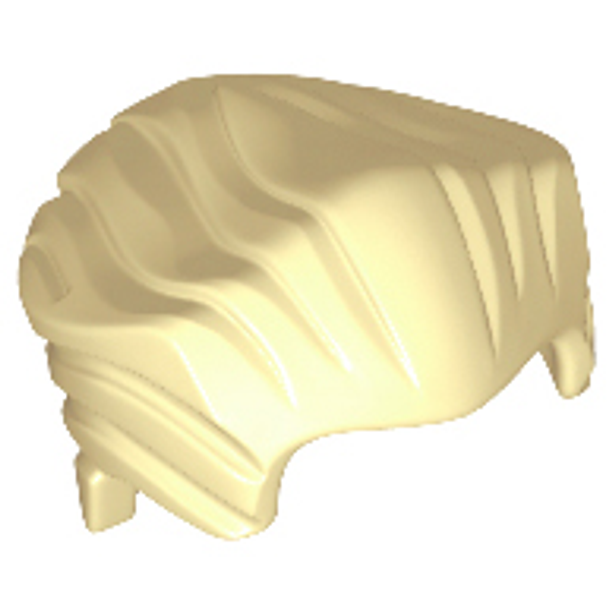 Minifigura, cabello recogido , Tan | Brick Shipping Chile®