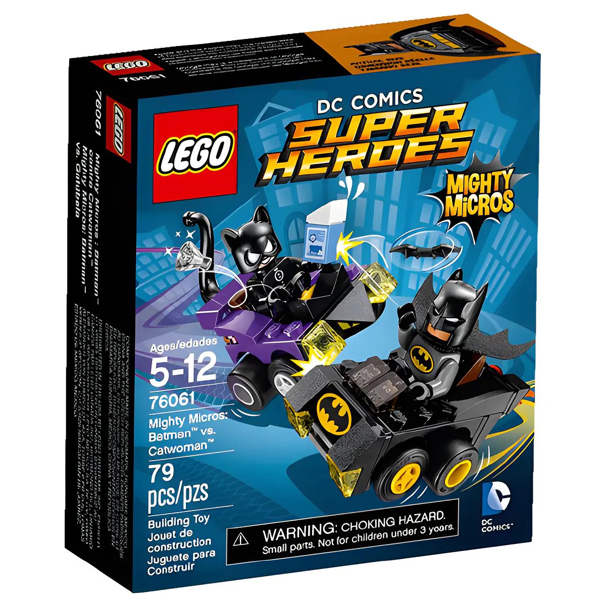 Mighty Micros: Batman vs Gatúbela - Reacondicionado | Brick Shipping Chile®