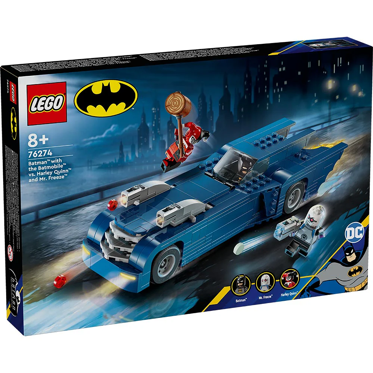 Batman™ con Batimóvil vs. Harley Quinn™ y Mr. Freeze™ | Brick Shipping ...