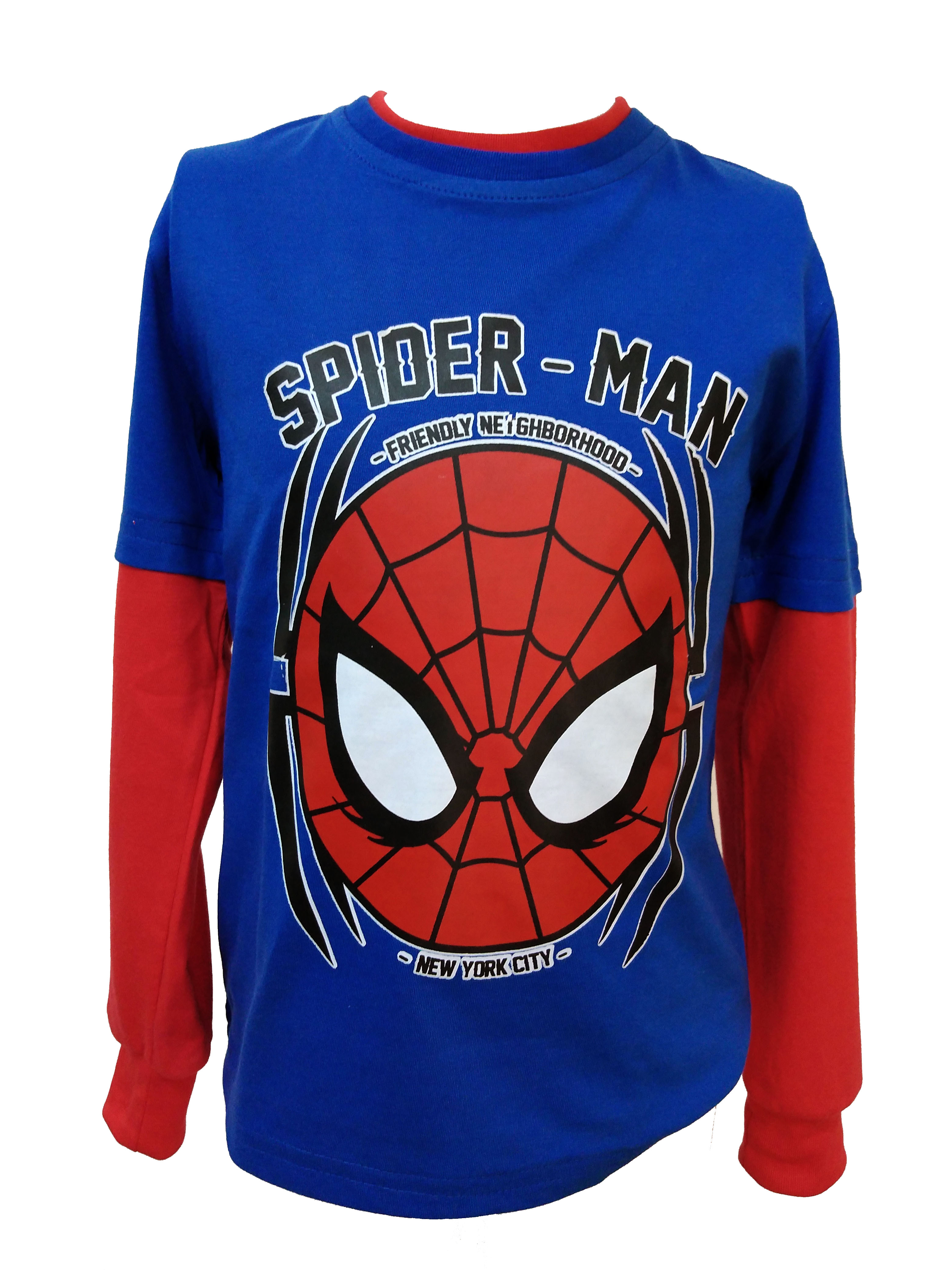 Polera bicolor animada niño