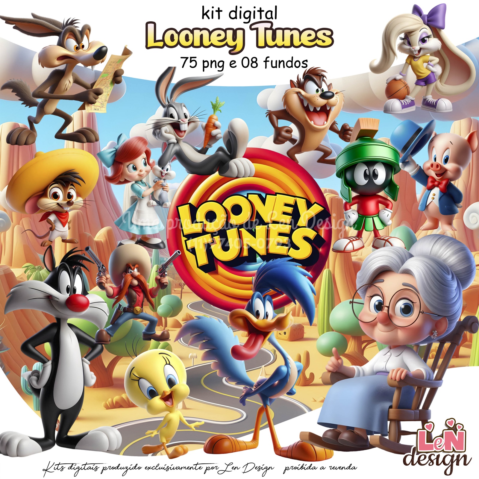 Kit Digital Looney Tunes