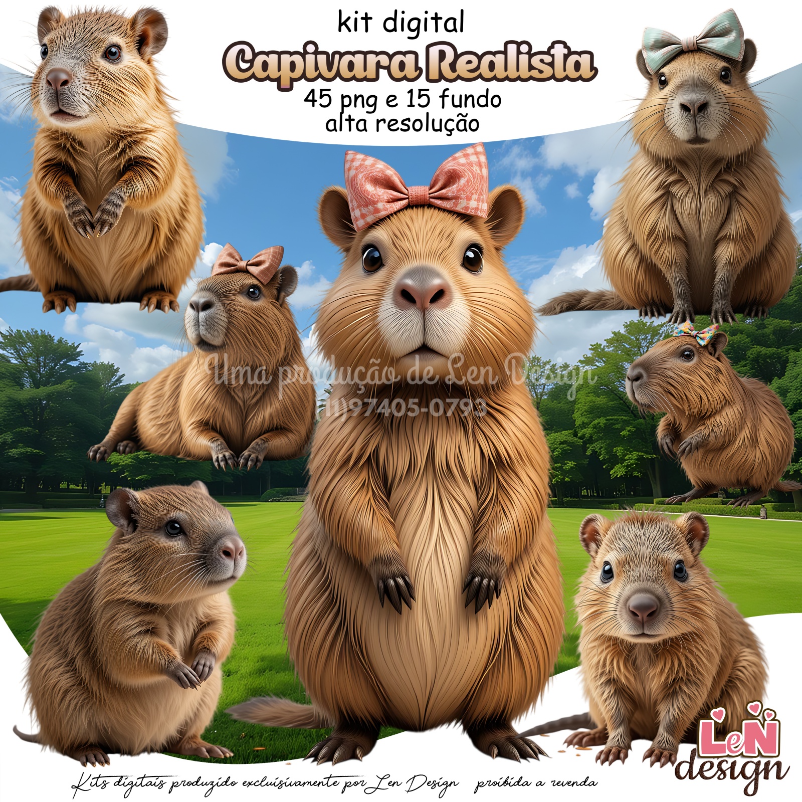 Kit Digital Capivara