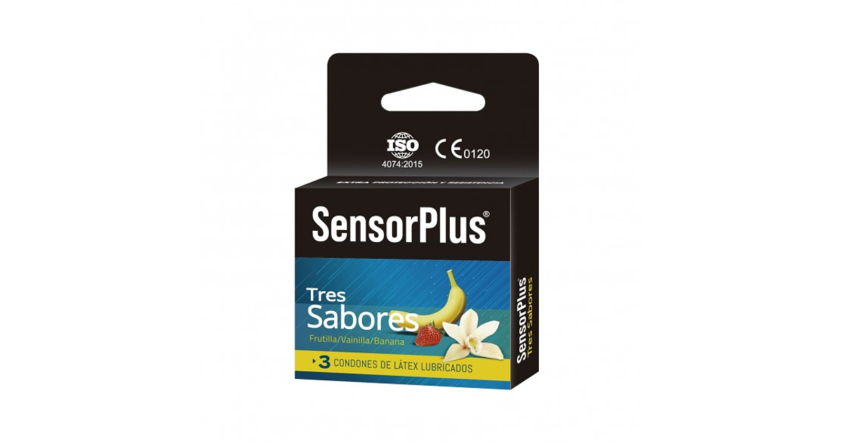 Sensor Plus - Tres Sabores