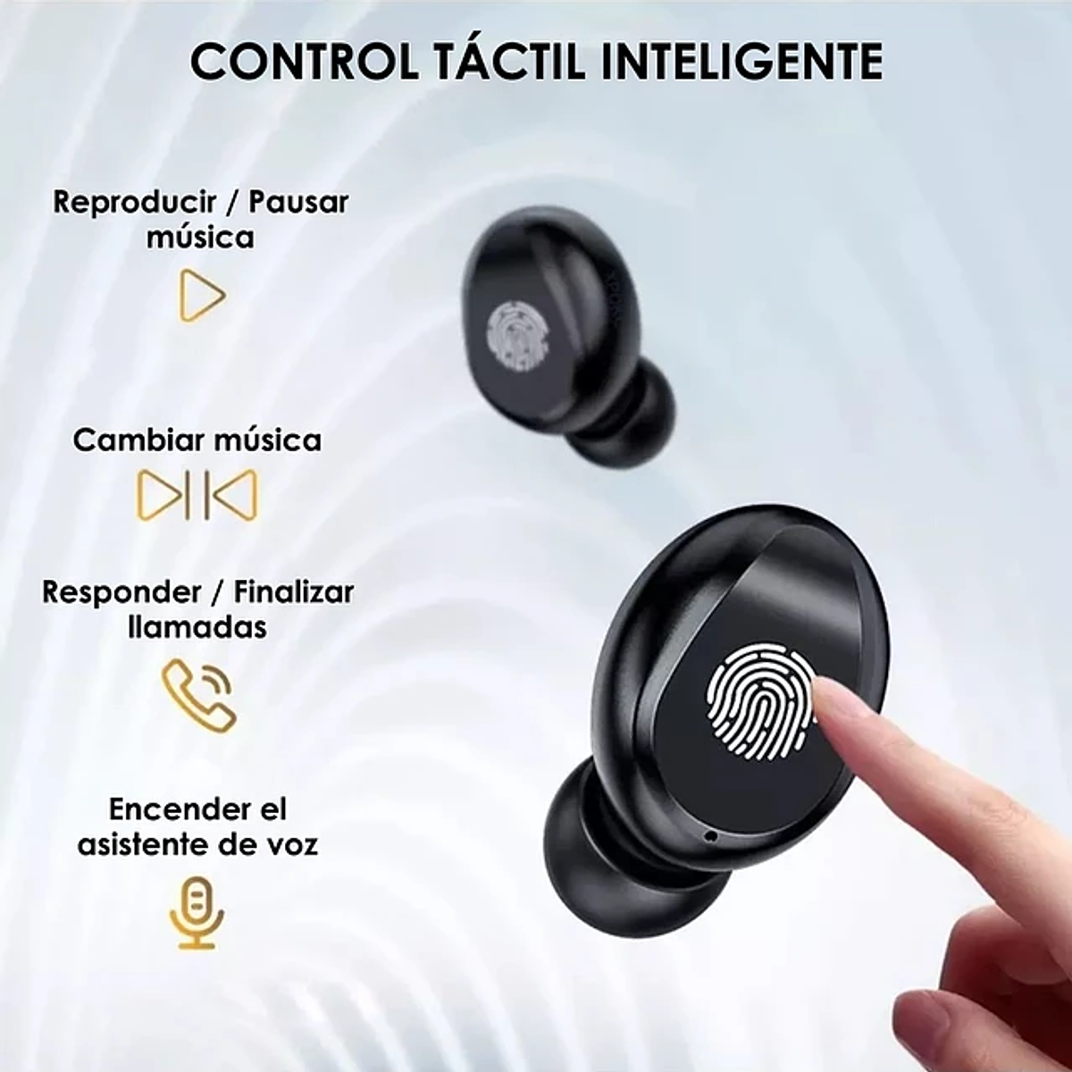 Audifonos Bluetooth F9-5 2022 + Power Bank 2000 Mah | León Import