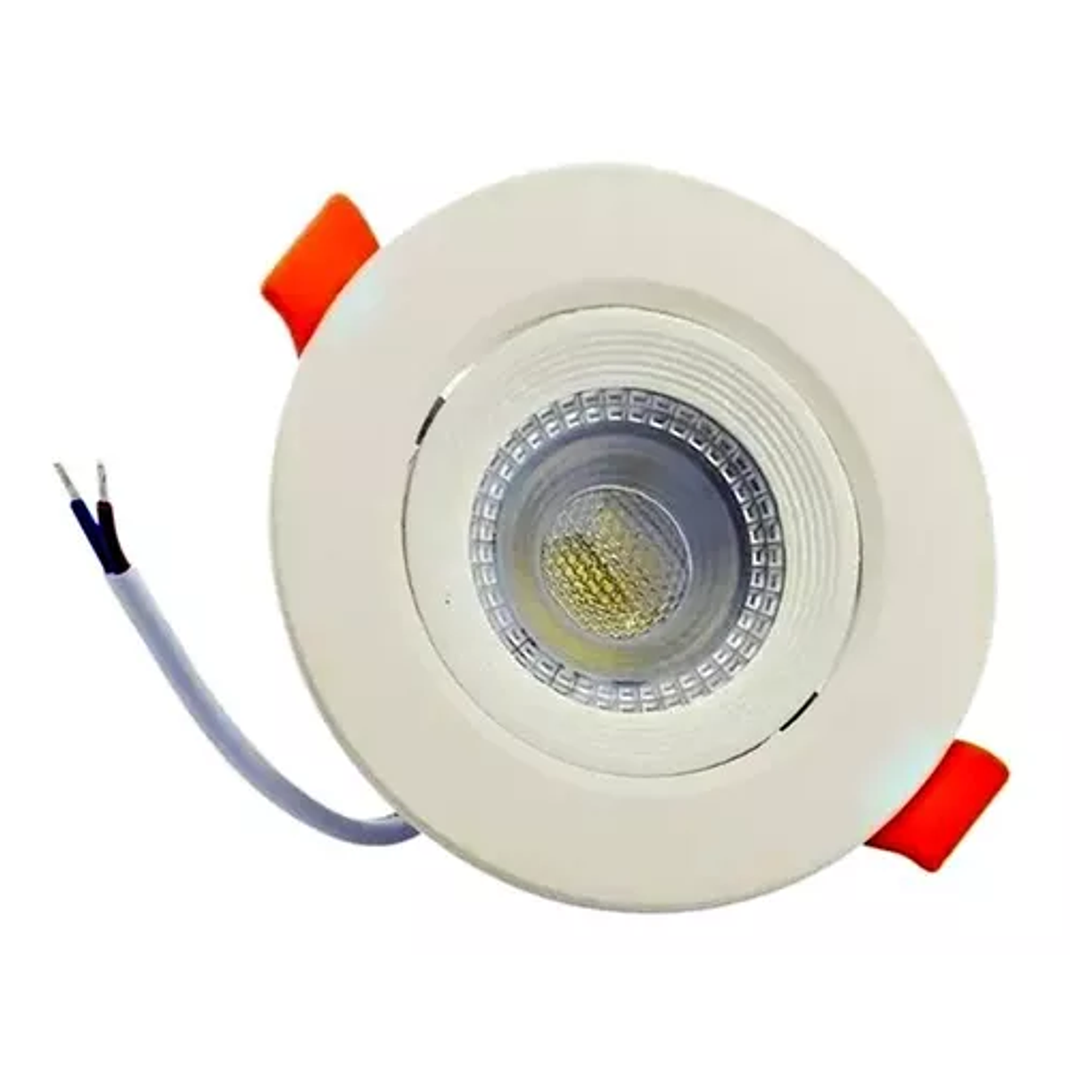 Foco Basculante Led Embutido 6,5w Para Cielo / Hb Led | León Import