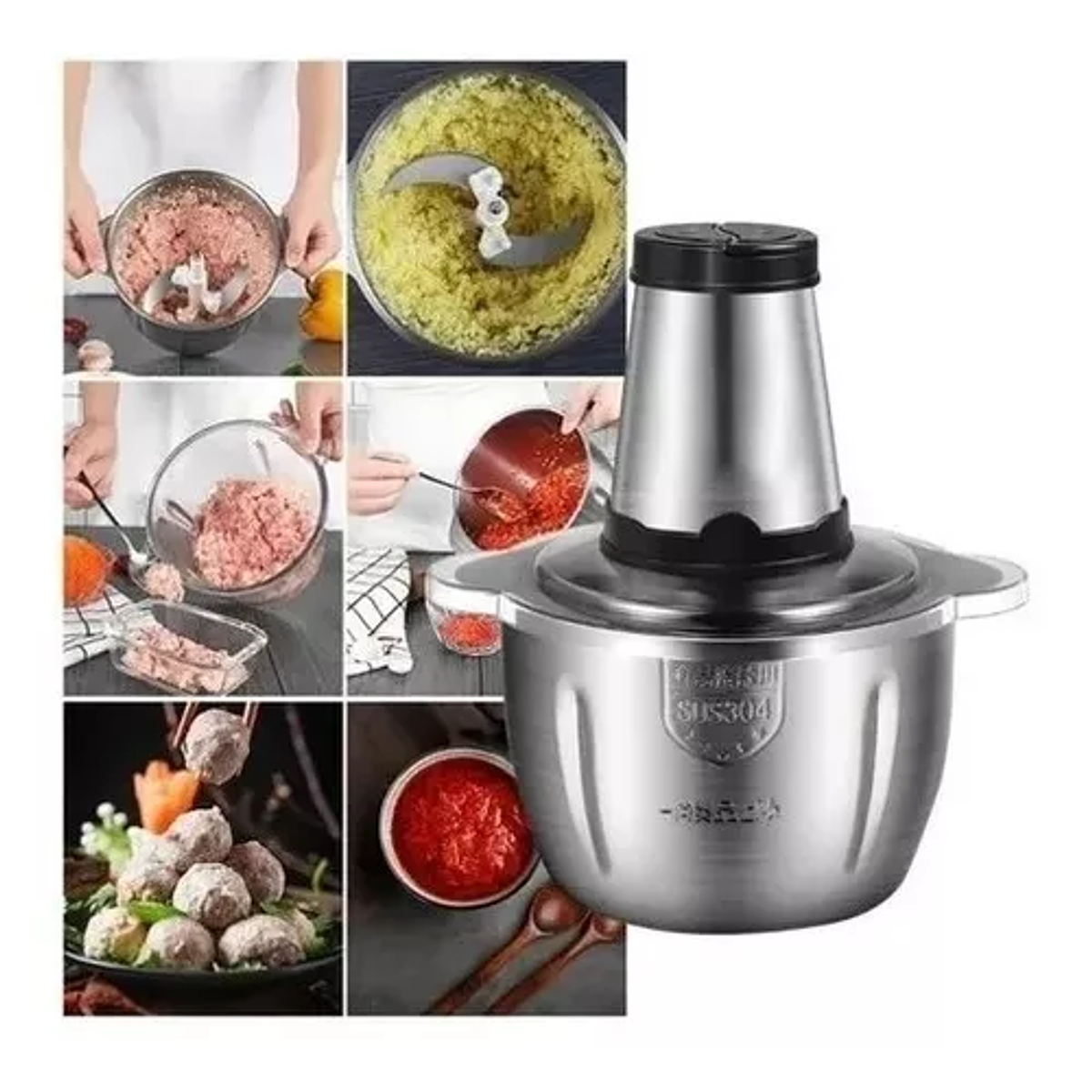 Picador Moledor Procesadora De Alimentos 3 Litros Raf | León Import