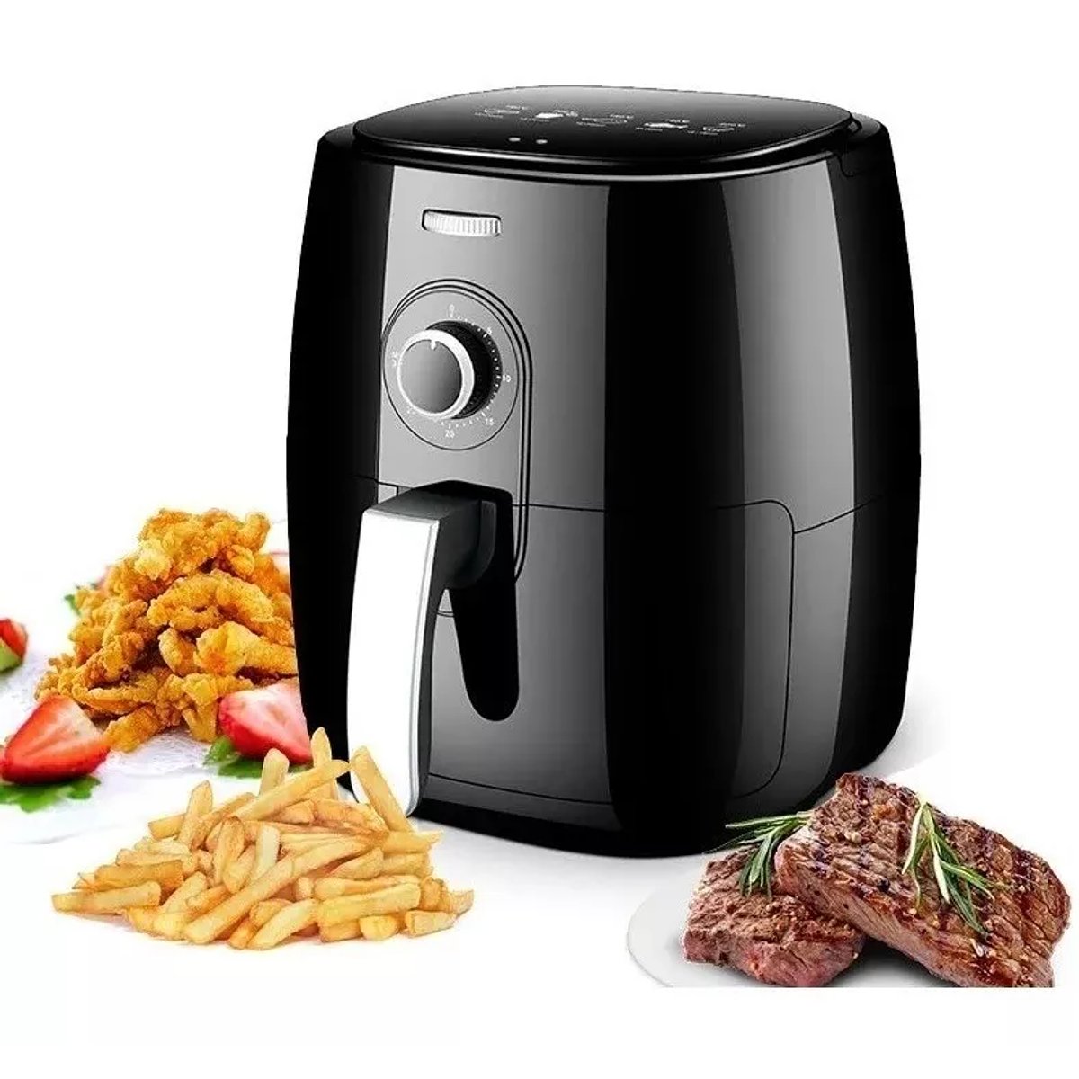 Freidora De Aire Air Fryer Eléctrica 5 Litros Hogar Multipro | León Import