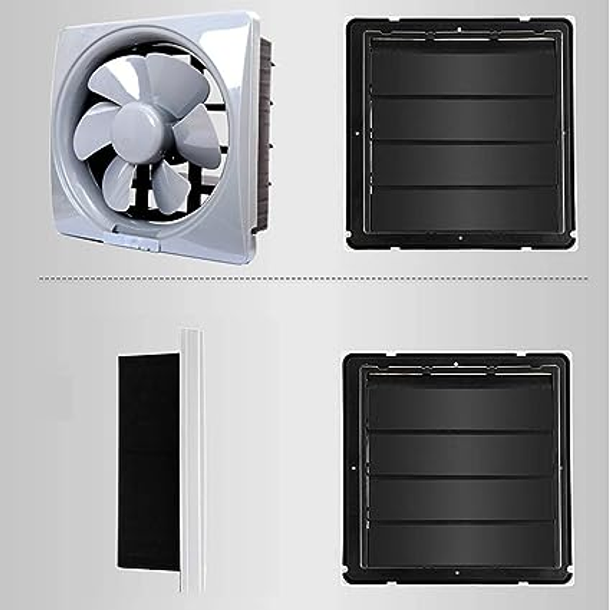 Extractor De Aire Cuadrado 8 Pulgadas | León Import