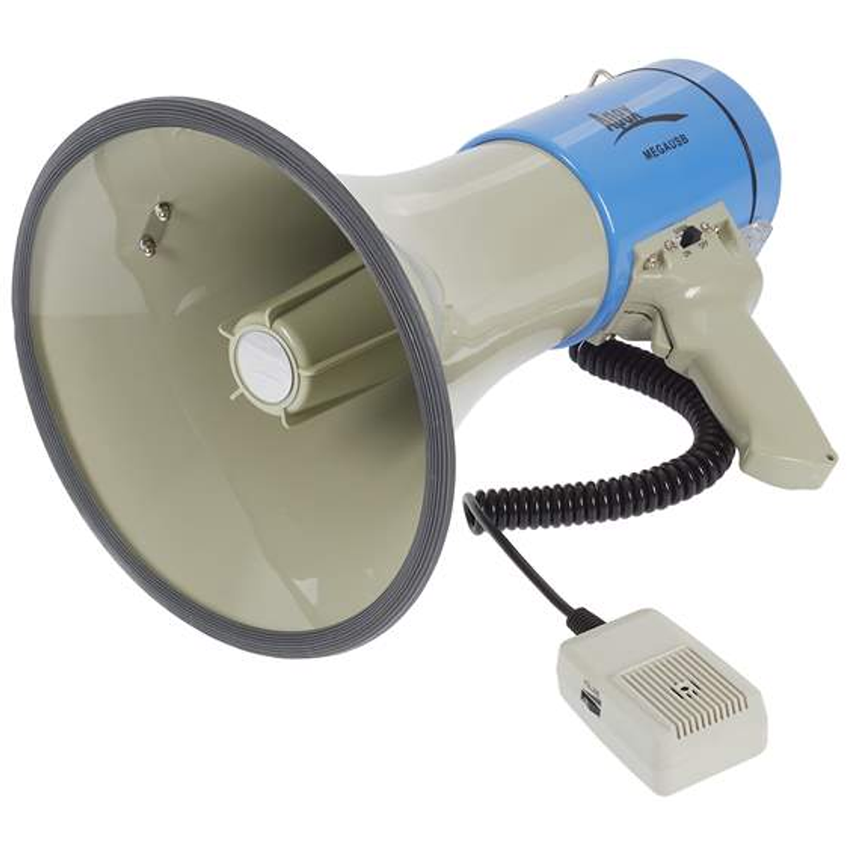 Megáfono Batería Recargable, Con Grabación y Conexión Inalám | León Import