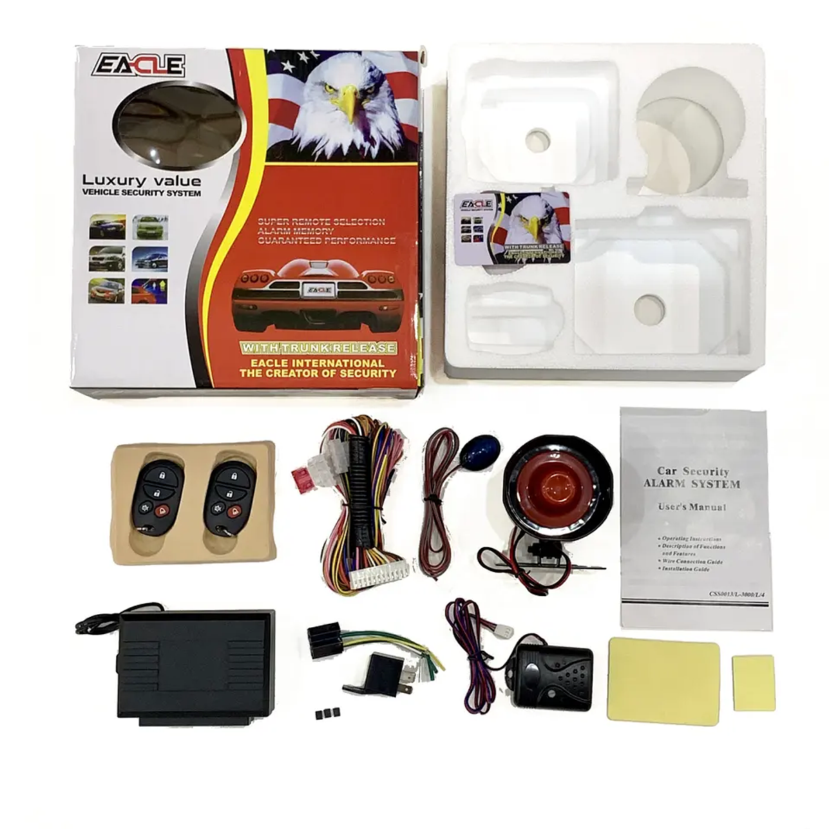 Sistema de Alarmas para Vehiculo Eagle Car Alarm | León Import