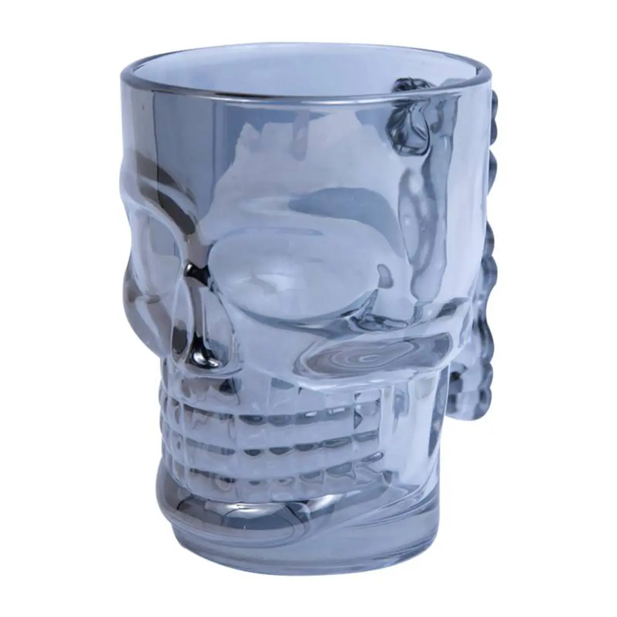 Vaso Shot Tequilero Calavera Vidrio Set 6 Pcs 65Ml | León Import