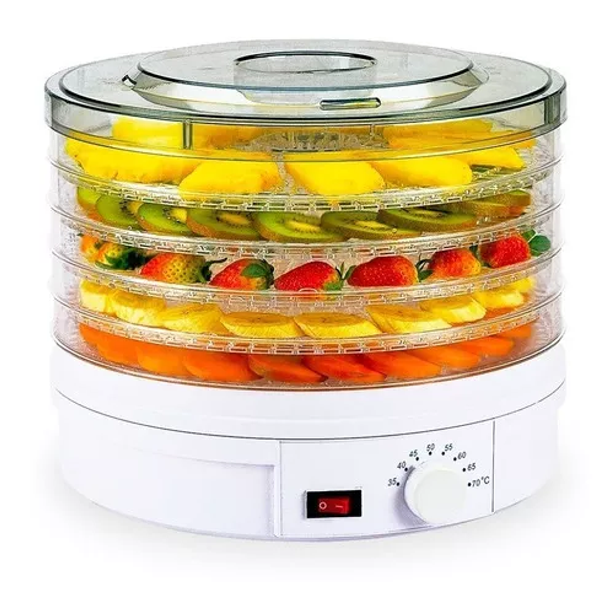 Deshidratador Eléctrico De Alimentos Y Frutas 250w | León Import