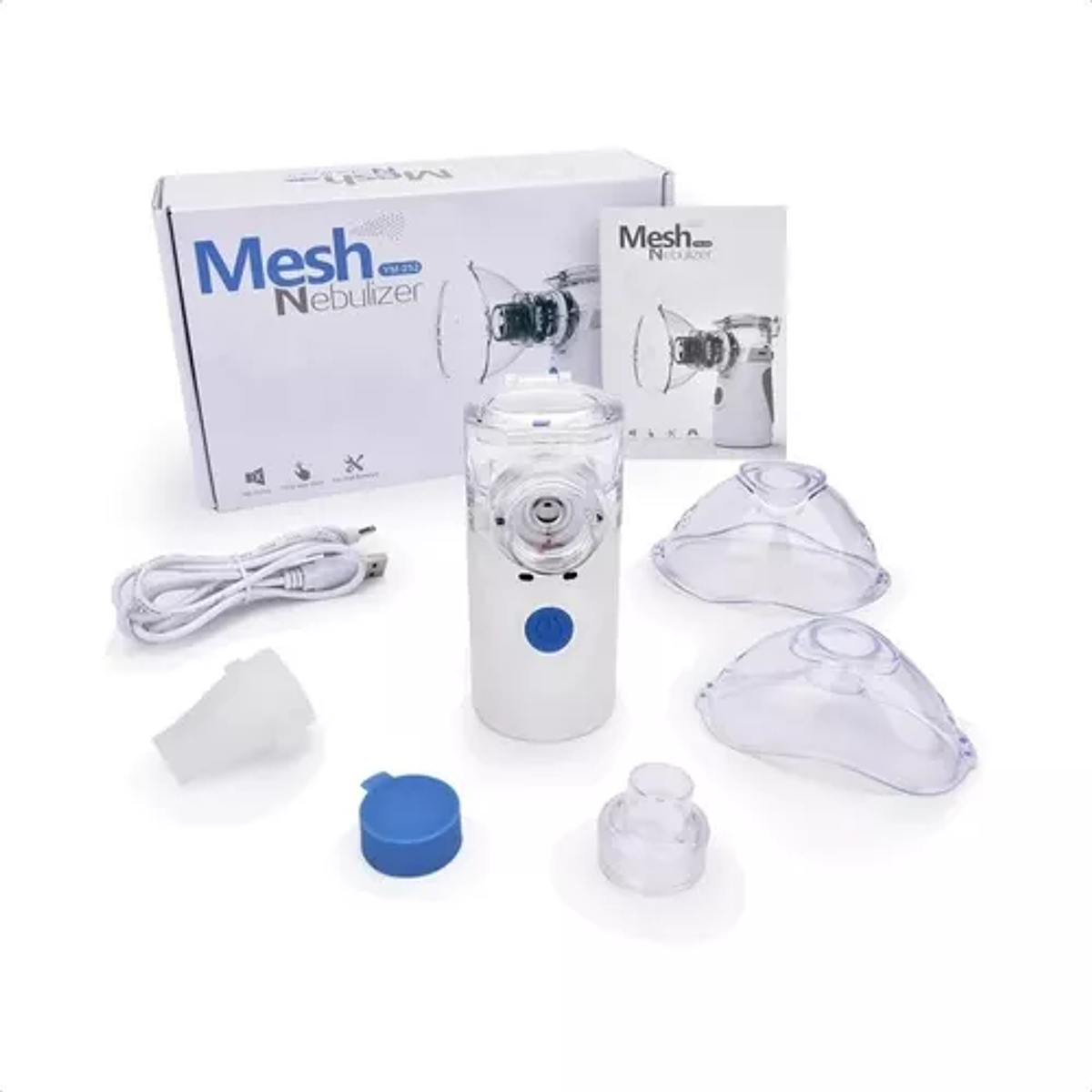 Nebulizador Portátil Niños Adultos Mesh Inhalador Usb | León Import