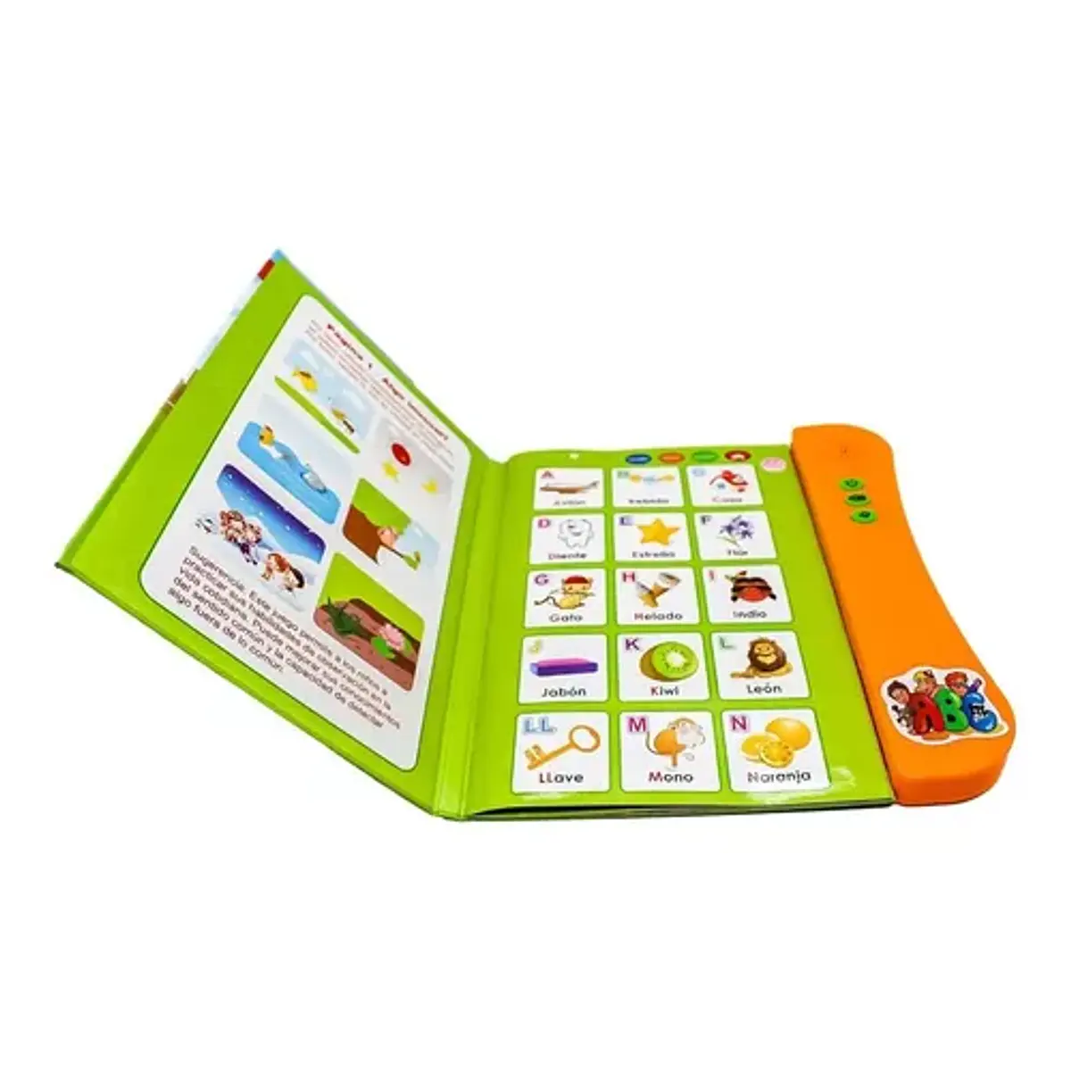 Libro Interactivo Para Aprender A Leer Escribir Niños | León Import