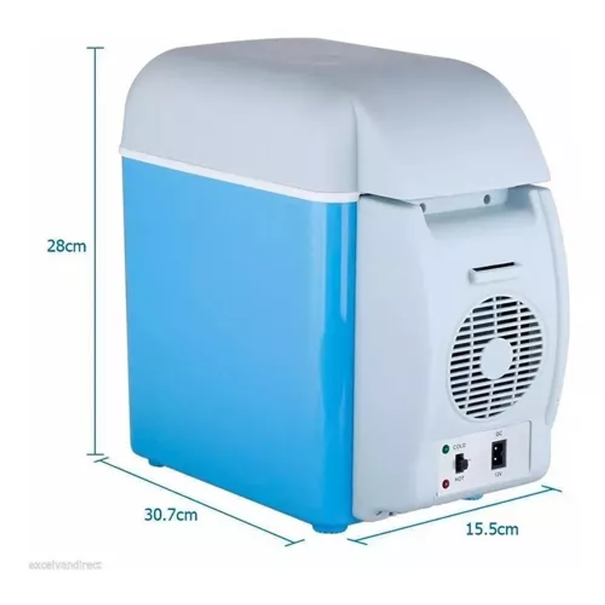 Heladera Portatil Conservadora Auto Camping 7.5 Litros | León Import