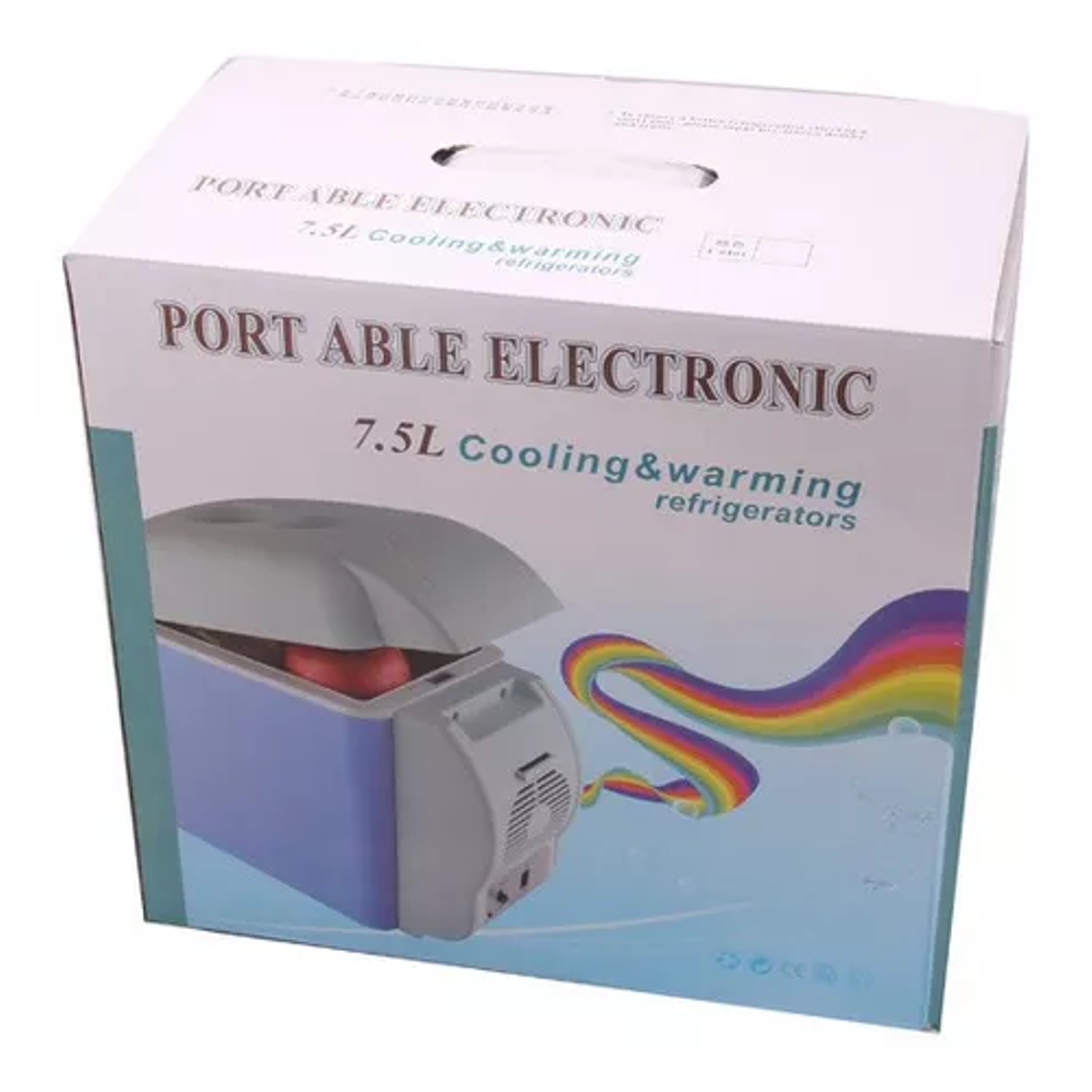 Heladera Portatil Conservadora Auto Camping 7.5 Litros | León Import