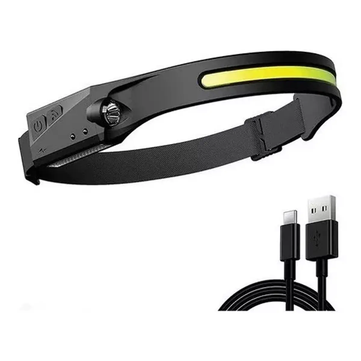 Linterna Cintillo Con Sensor Para Uso Frontal Cabeza 1 Tira | León Import