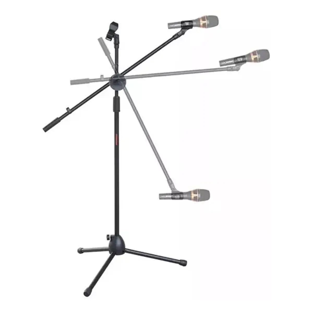 Soporte Para Micrófono Atril Con Boom Profesional Pedestal C | León Import